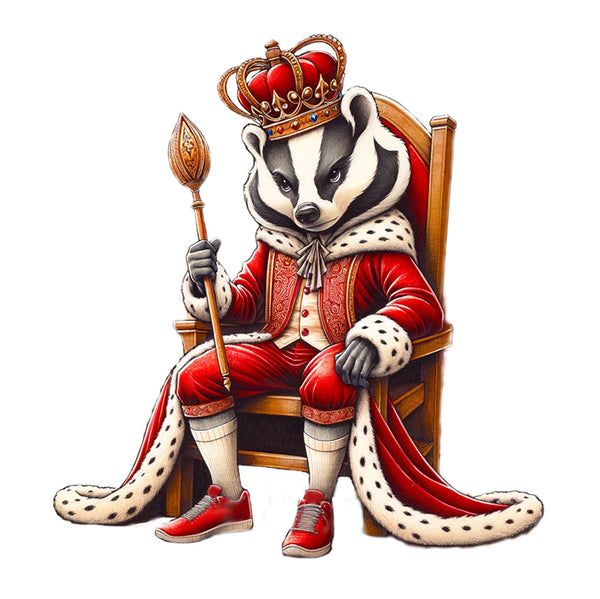 BNB: Varsity Crown Badger Hoodie - Wisconsin Red