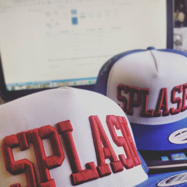 Whitewater: Spring Splash - Splash Trucker Cap - Wisconsin Red