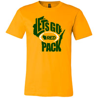 Let's Go Pack T-Shirt - Wisconsin Red
