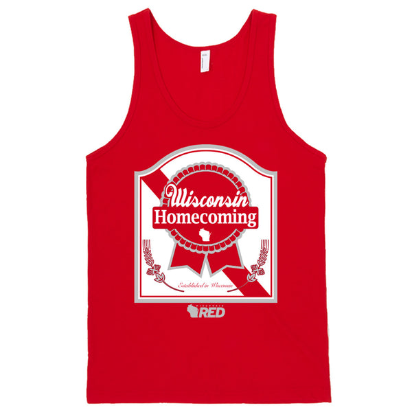 Madison: Homecoming - Madison Ribbon Tank Top - Wisconsin Red