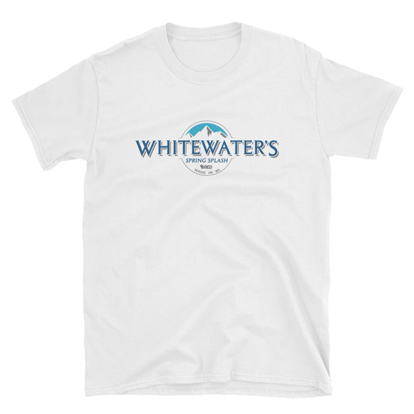 Whitewater: Spring Splash Latte T-Shirt - Wisconsin Red
